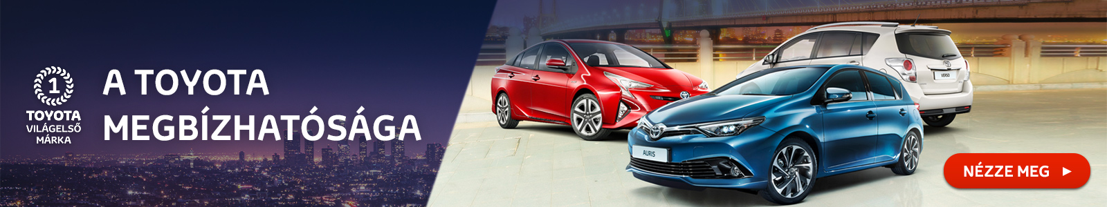 Toyota Üdvözöljük a Toyota világában!|Kiemelkedő ajánlatok!
